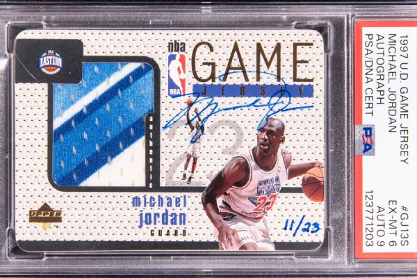 Autographed Jordan jersey card sells for record $4.25 million