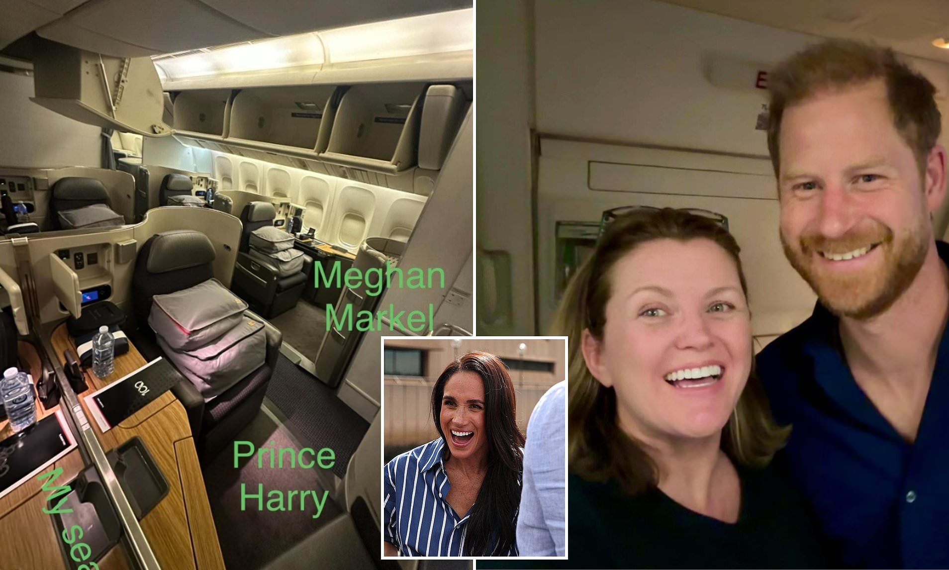 I was crying on a flight from Australia - then Prince Harry said three ...