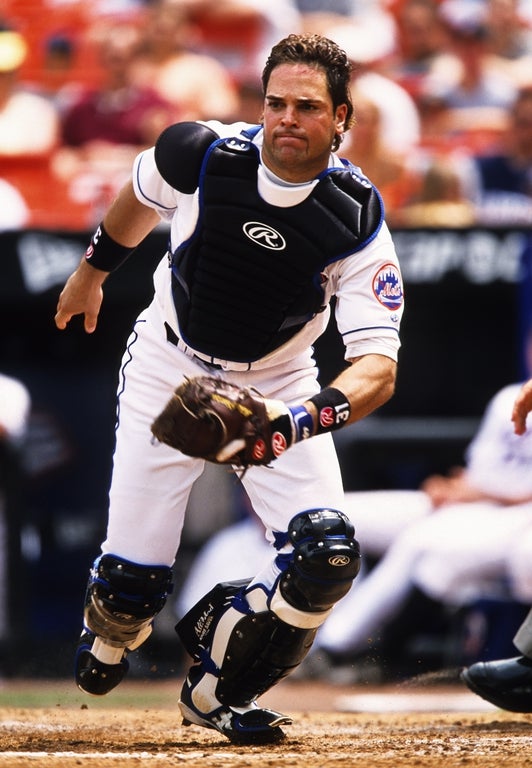 Mike Piazza, the power-hitting catcher who rewrote the record book, in ...