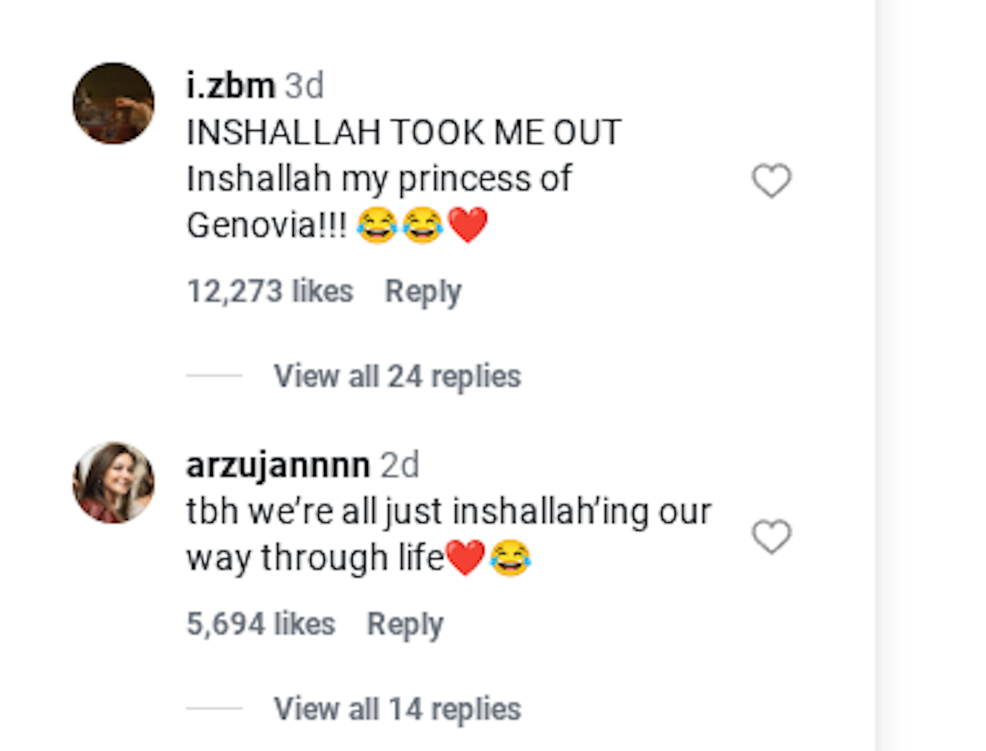 Anne Hathaway’s inshallah moment goes viral. Here’s what it means, and ...