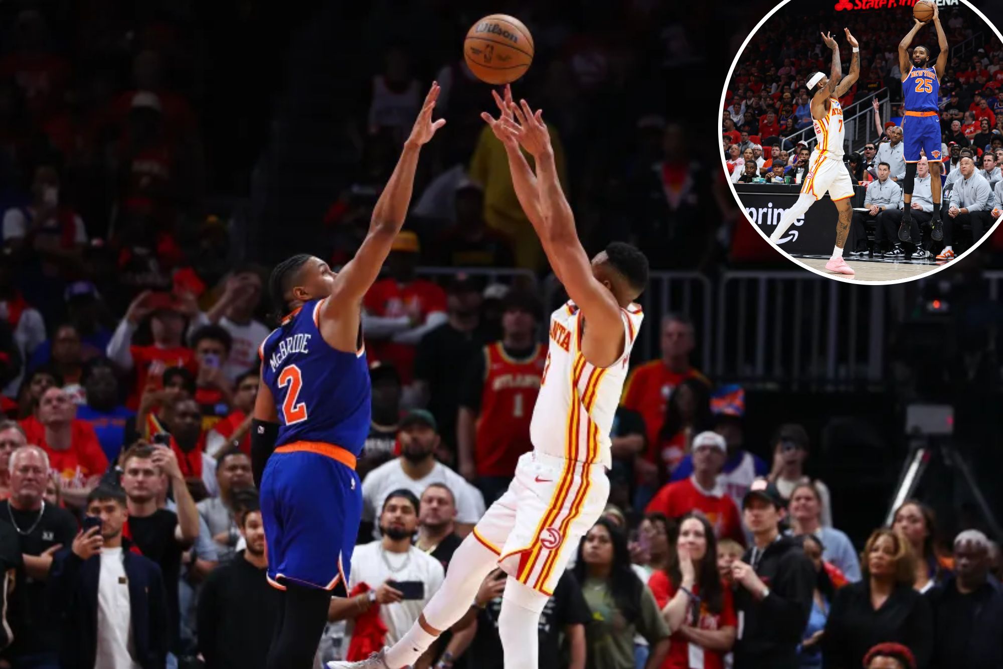 Heroes, zeros from Knicks’ Game 3 loss to Hawks: Mikal Bridges benched ...
