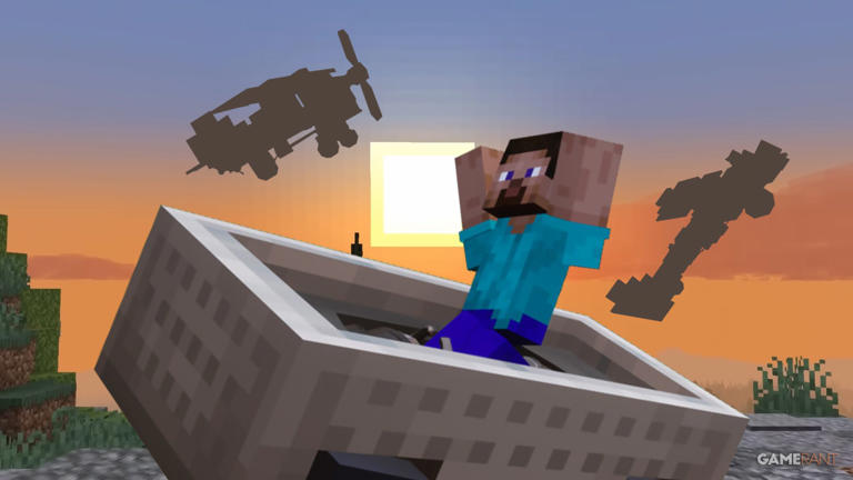 New Minecraft mod lets you build all sorts of vehicles