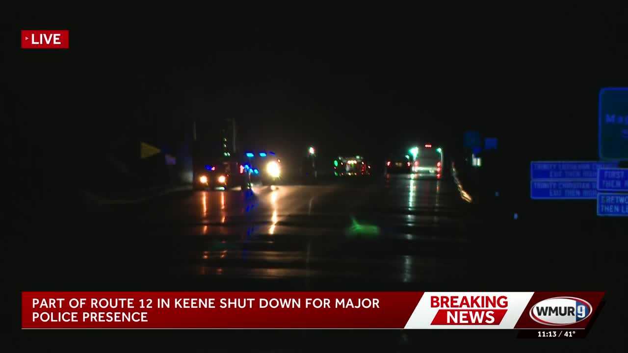 Pedestrian struck, killed by vehicle on Route 12 in Keene, police say