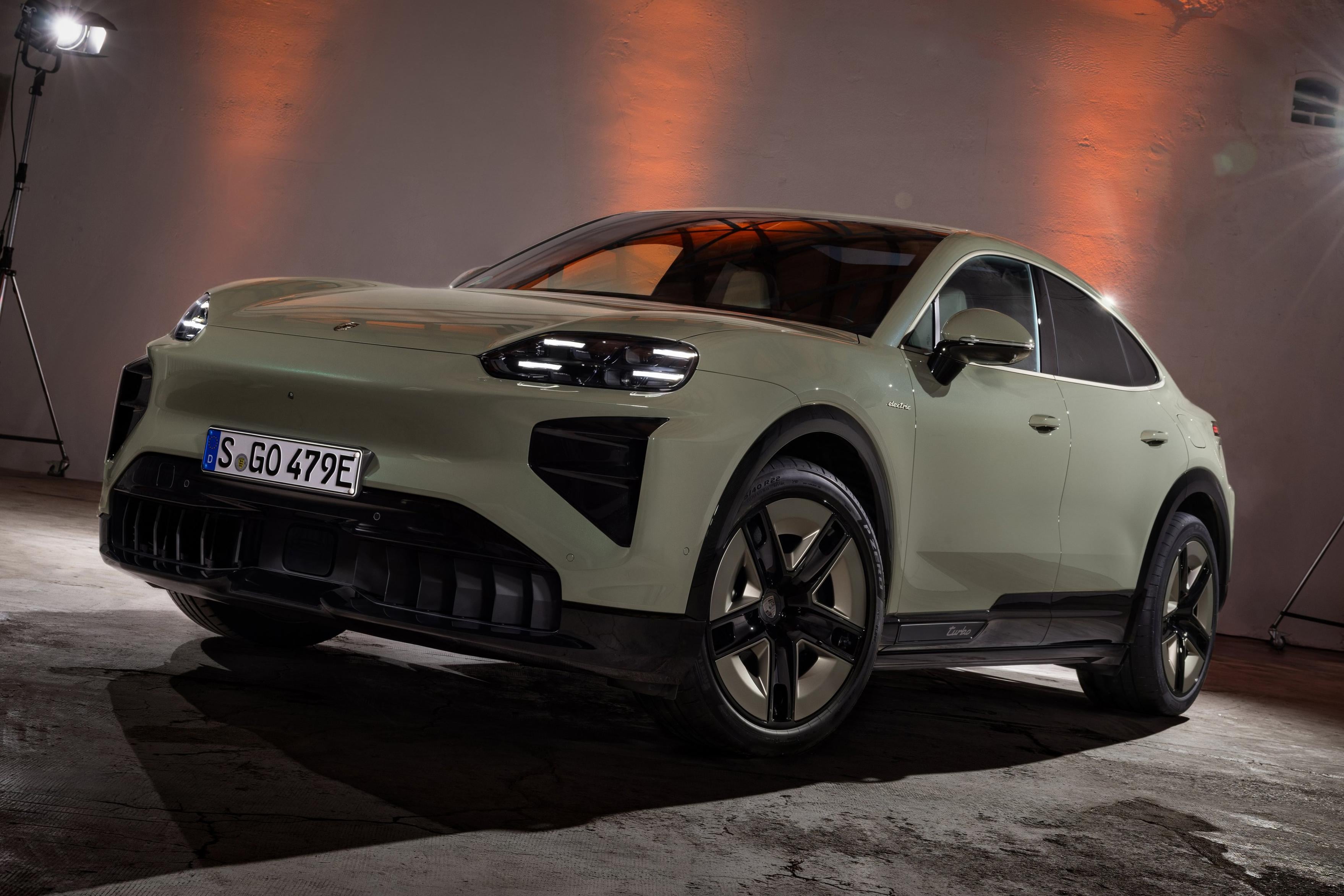2026 Porsche Cayenne Coupe electric revealed with sleeker look, longer ...
