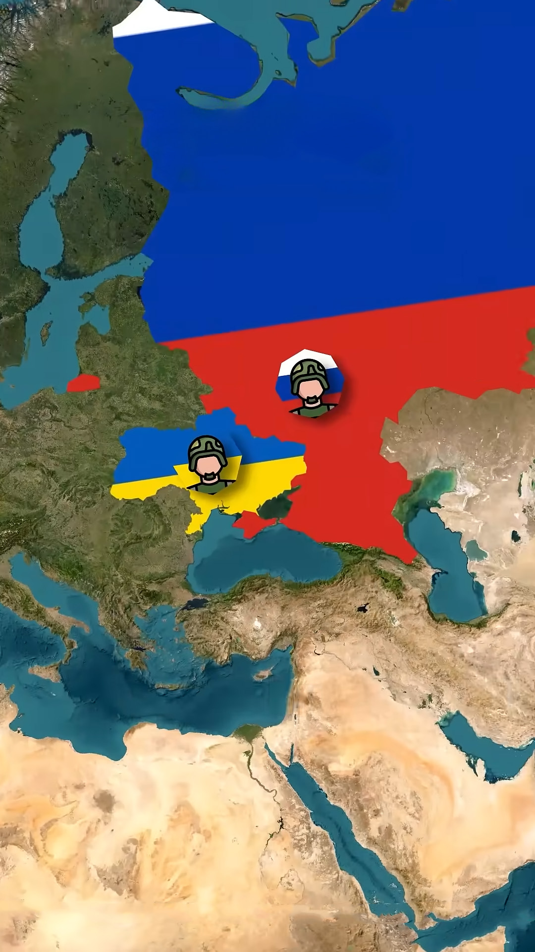 What happens in this 100 year world simulation?