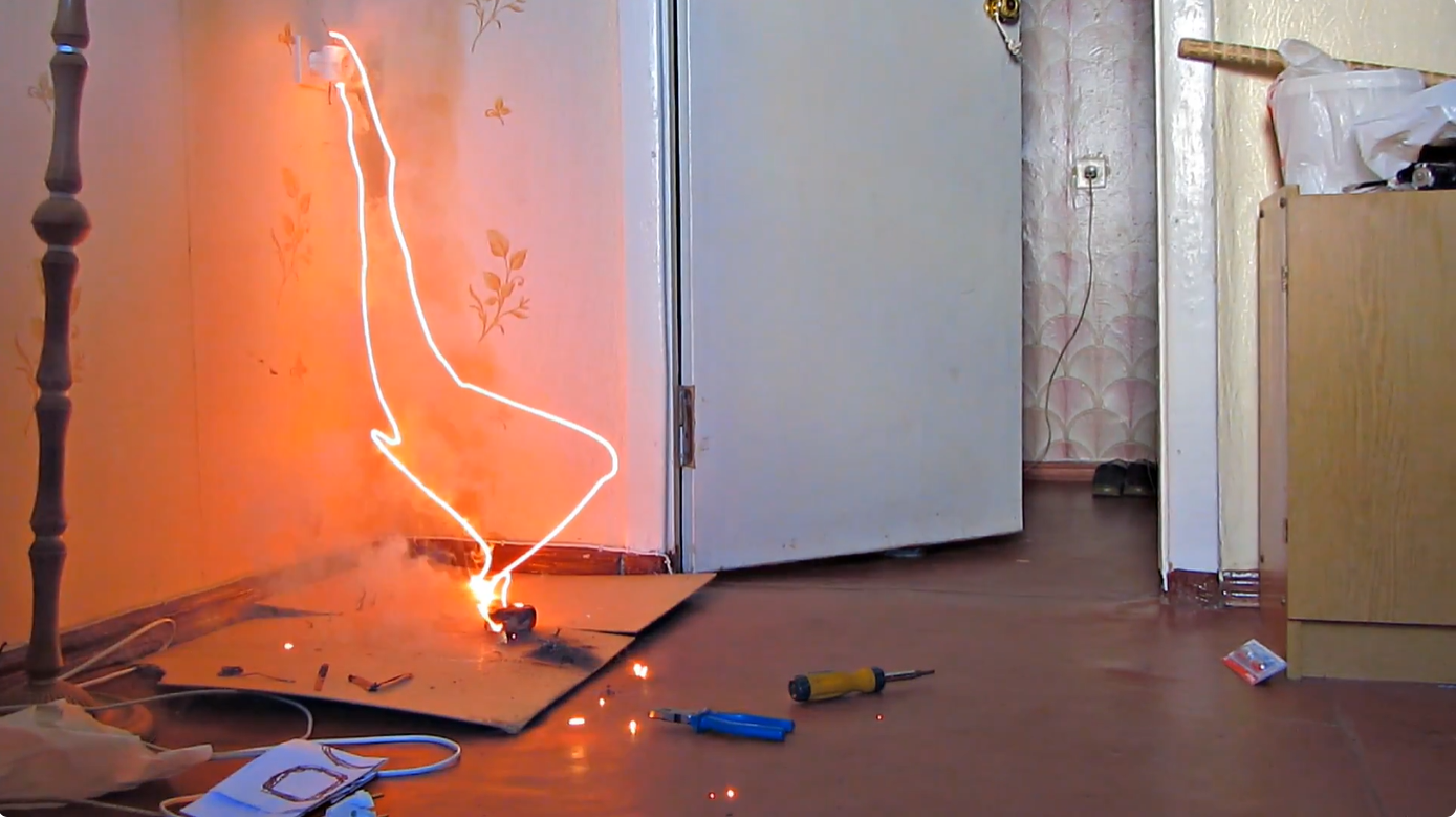 What happens when you force-charge a standard battery?