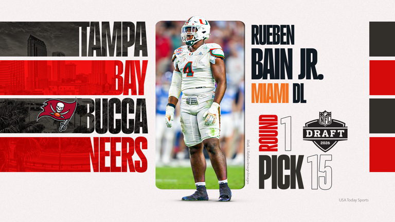 NFL draft: Bucs pick tracker for the 2026 NFL draft