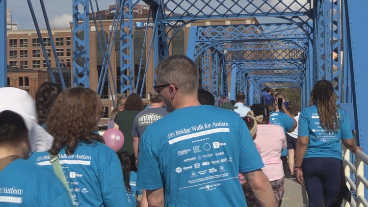 Record-breaking attendance for Hope Network's twelfth Blue Bridge Walk ...