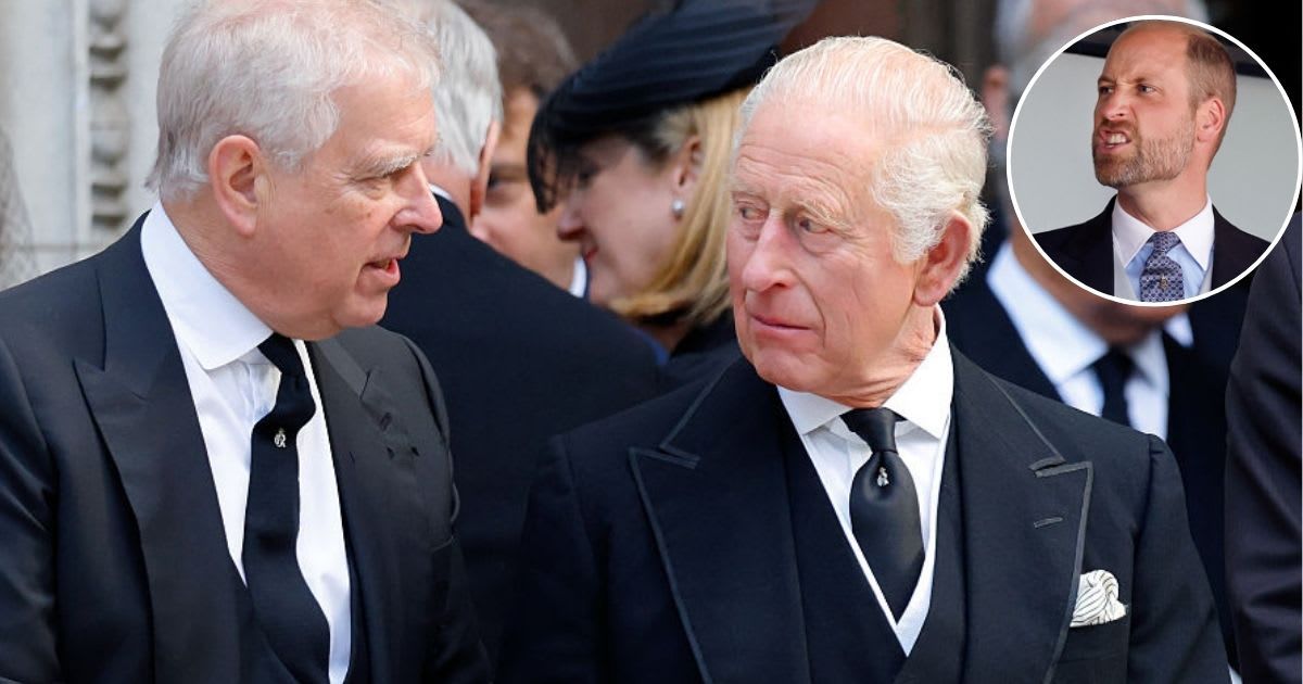 William refuses to budge as Andrew plots a secret meeting with Charles ...