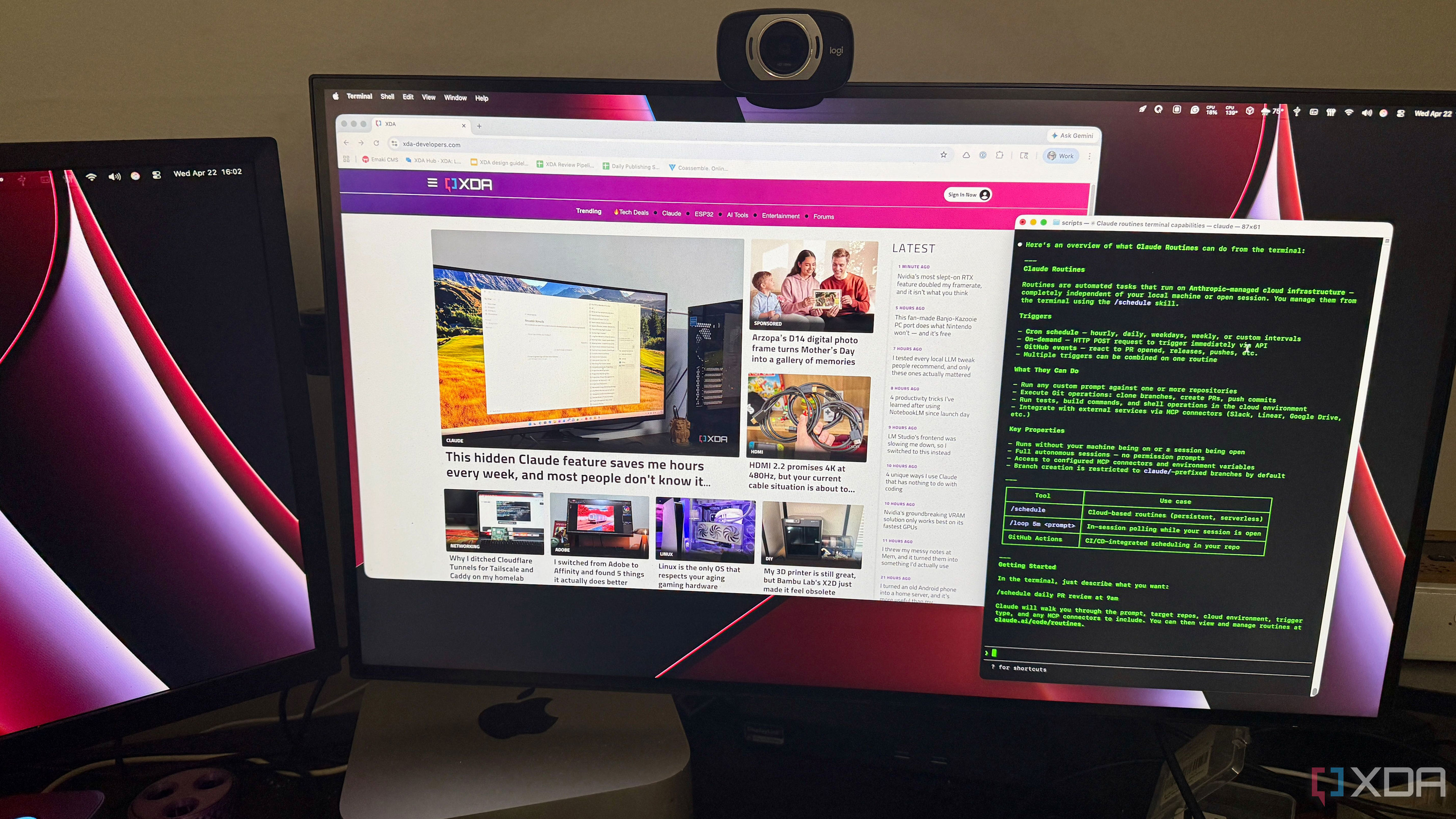 Terminal automation outgrew shell scripts, and Claude's routines are proof