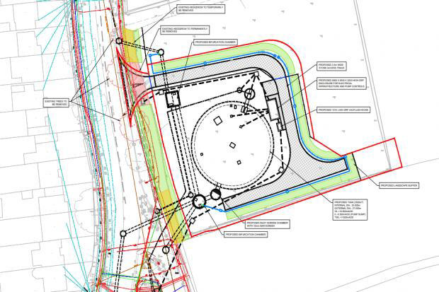 Approval recommended for sewage works with tank 'bigger than two ...