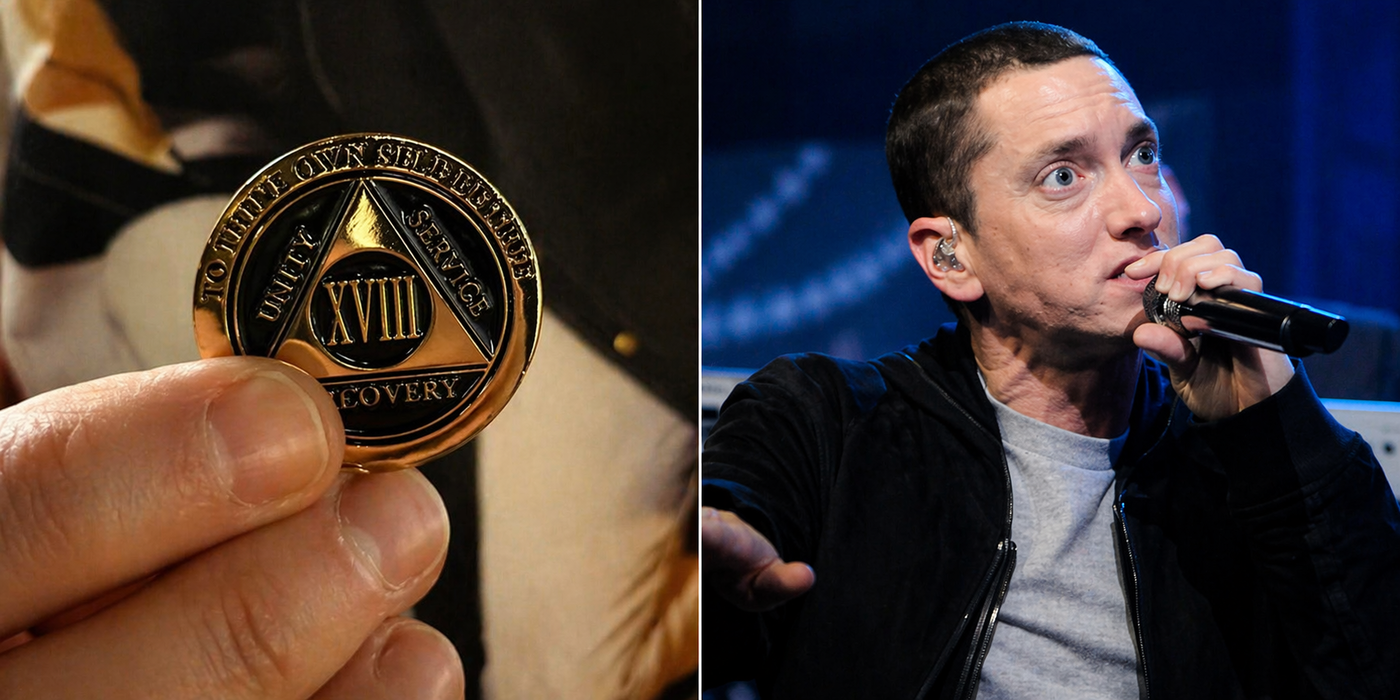 Eminem celebrates 18 years of sobriety after surviving an overdose