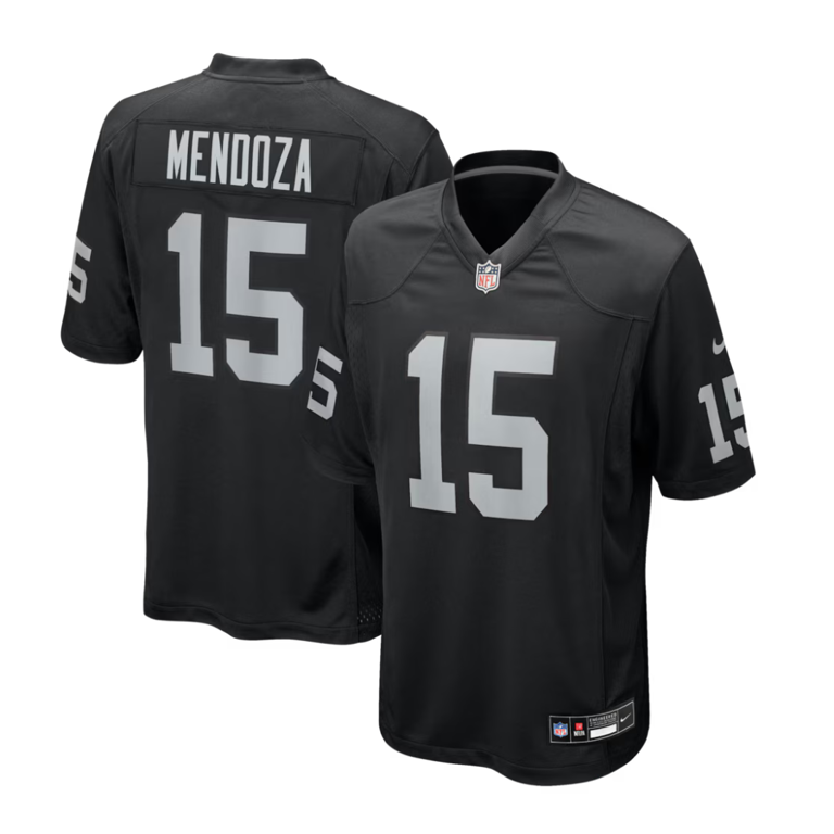 Raiders fans, stock up on Fernando Mendoza Las Vegas Raiders gear