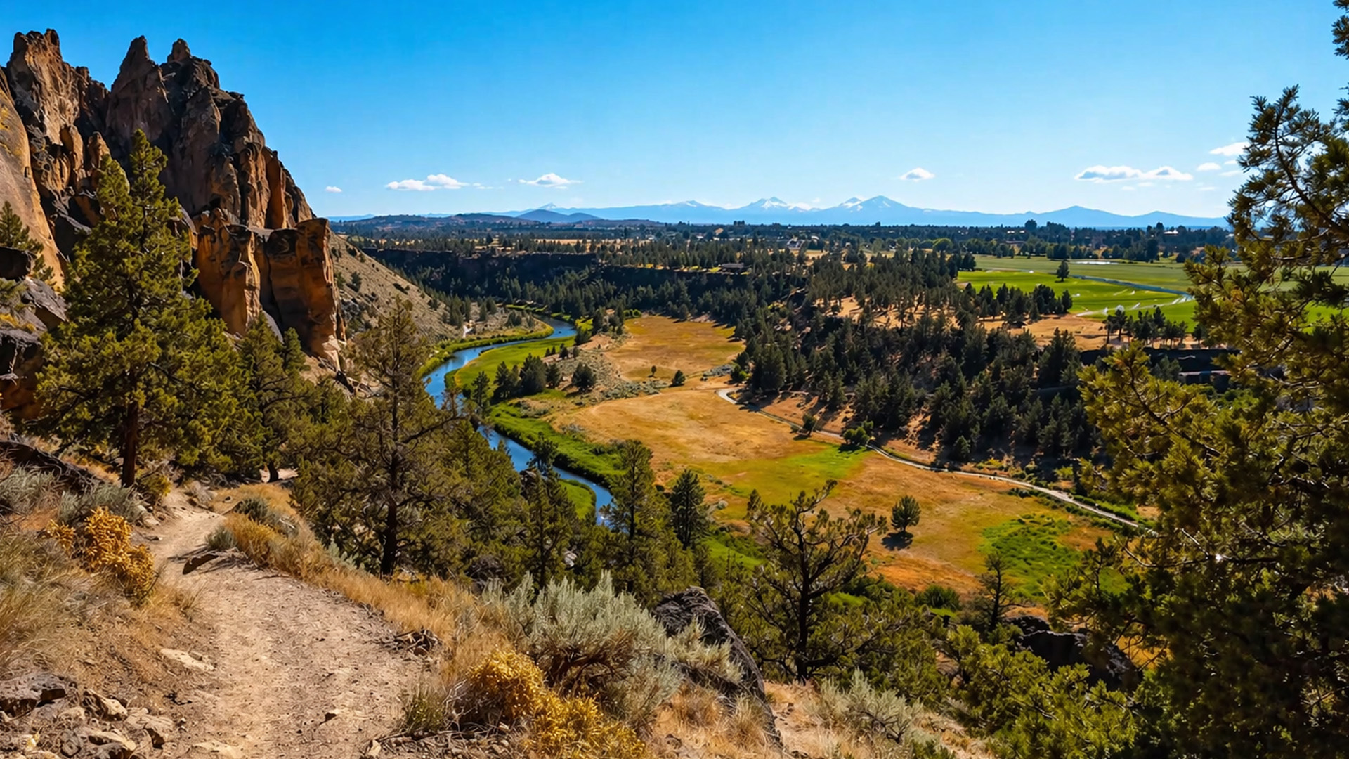 Pernah melihat Smith Rock seperti ini?