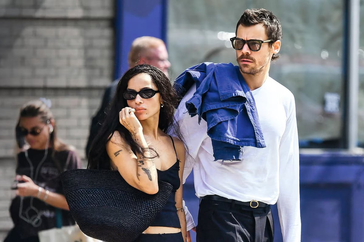 Harry Styles y Zoë Kravitz estarían comprometidos tras 8 meses de ...