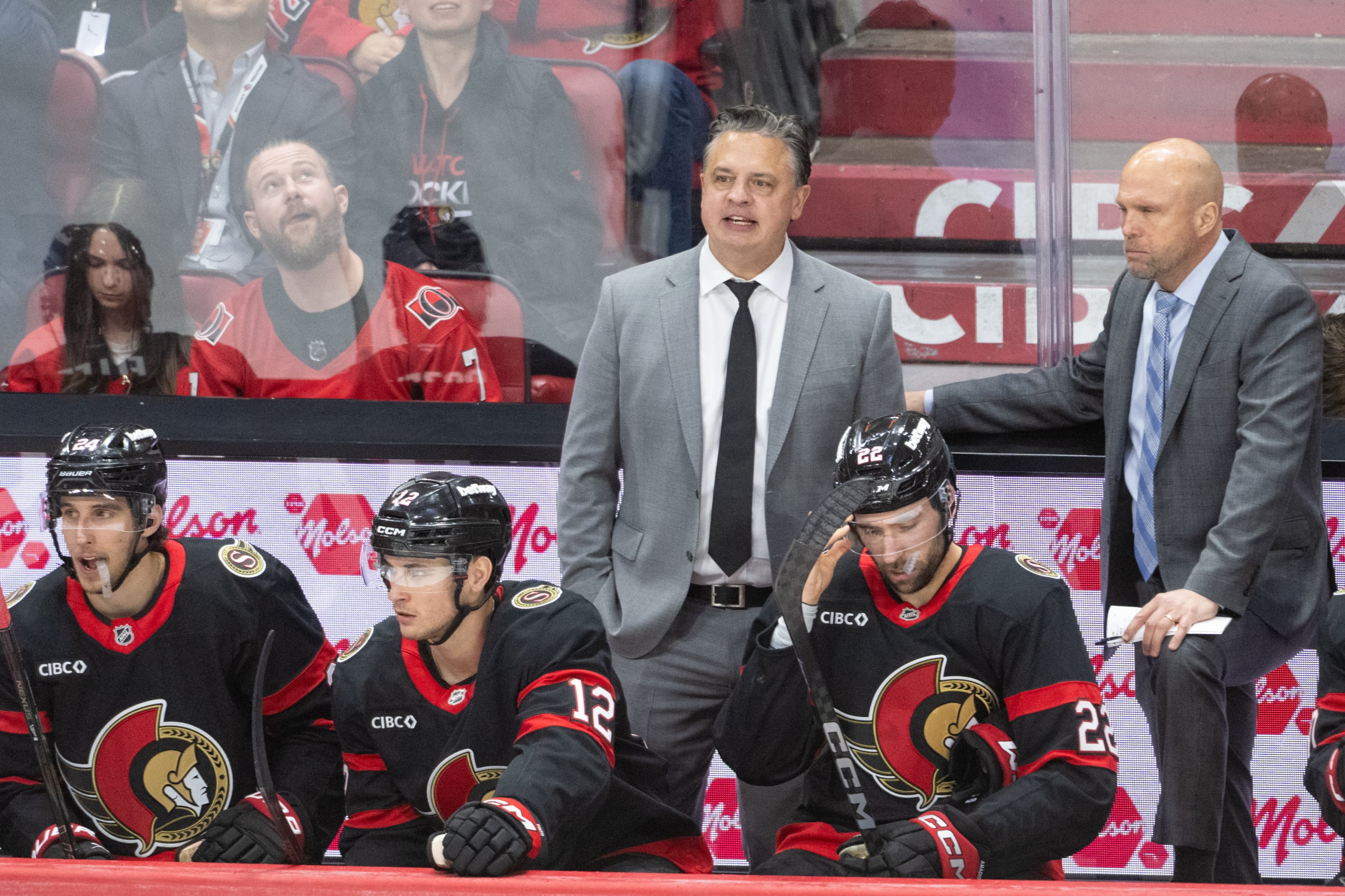 Taylor Hall’s controversial hit on Jake Sanderson draws ire of Senators ...