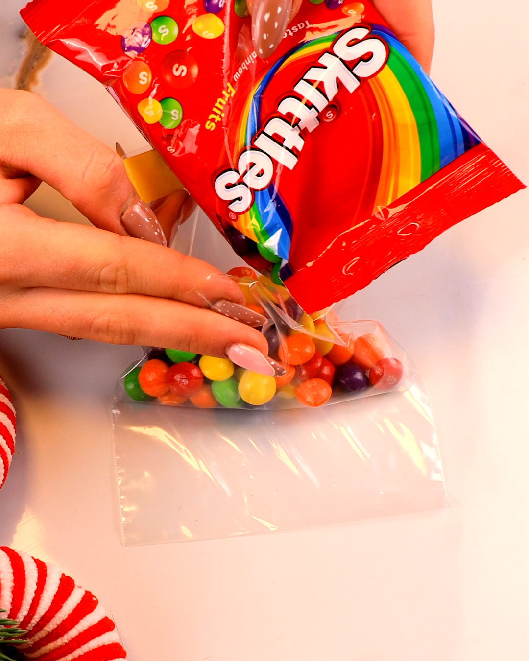 Sweet little Christmas candy packs🍬