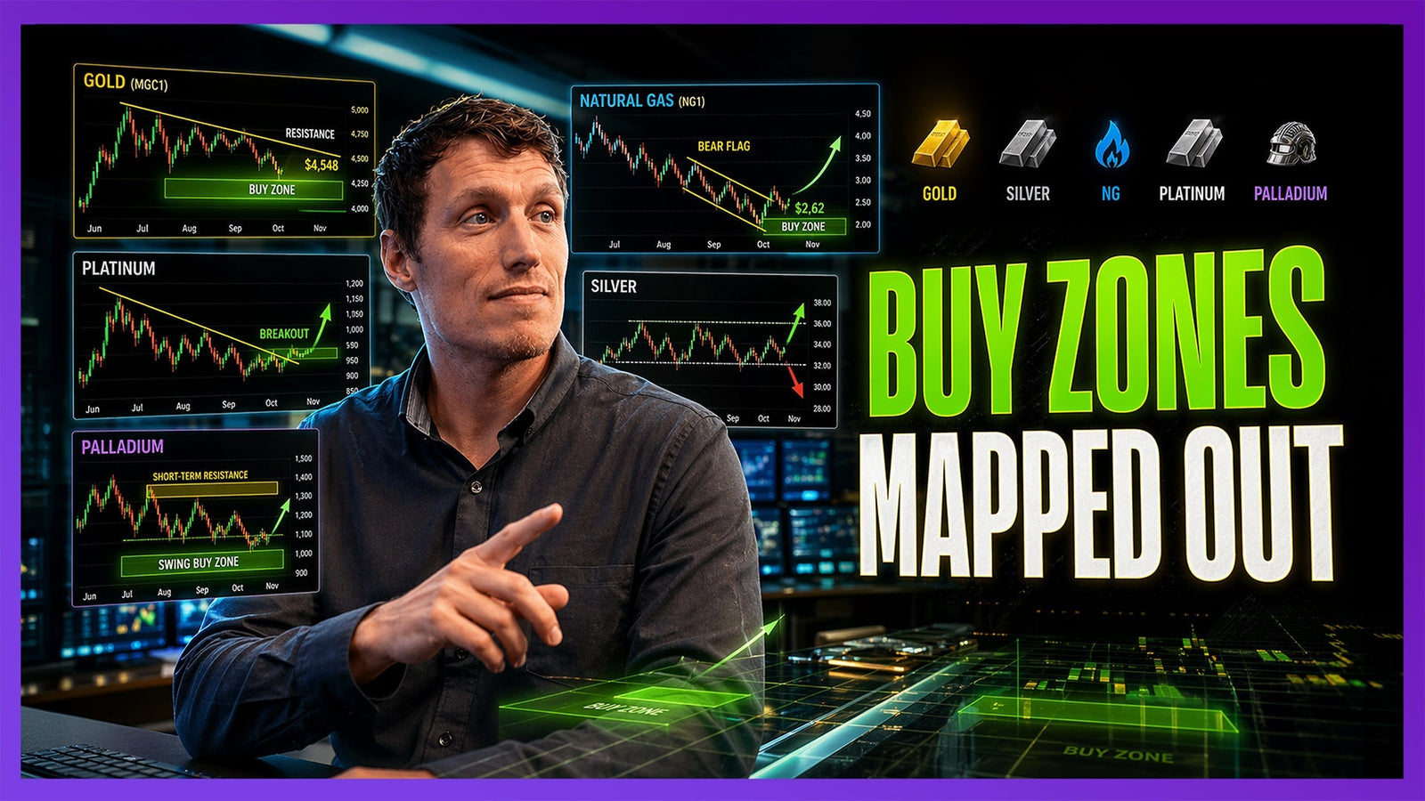 Precious metals pressing against resistance - here are the levels that ...