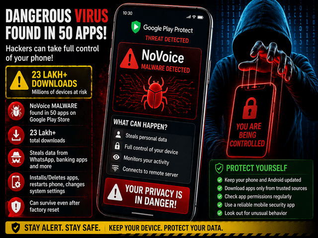 Cyber alert: Dangerous malware found in 50 Android apps, millions of ...