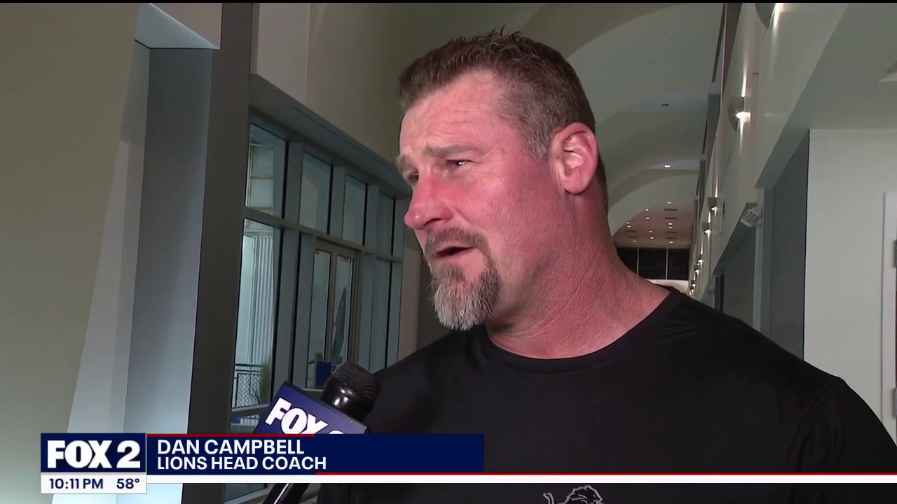 Dan Campbell on Lions' first-round pick in the NFL Draft