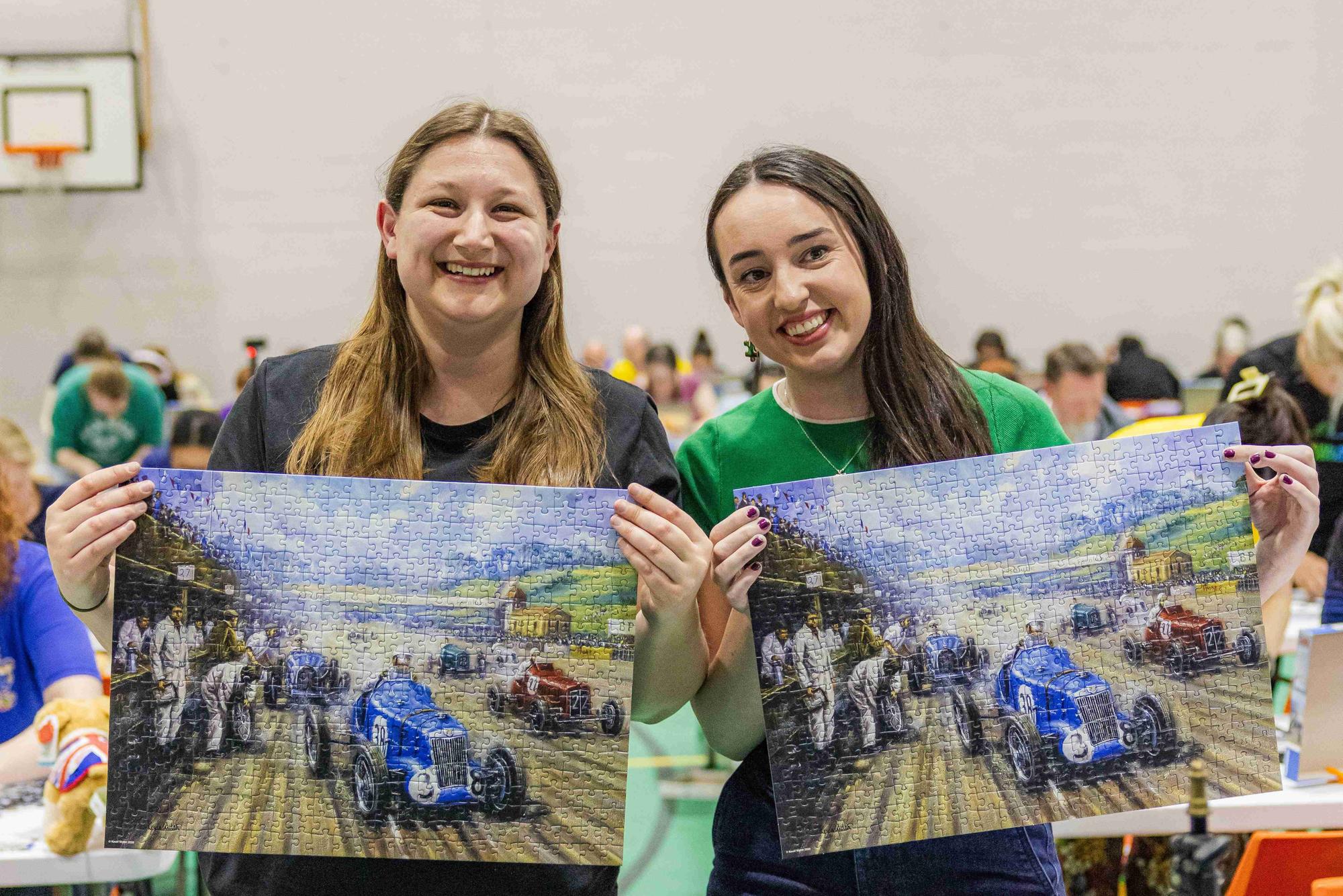 Jigsaw experts gather at Yorkshire school for UK speed puzzle championships