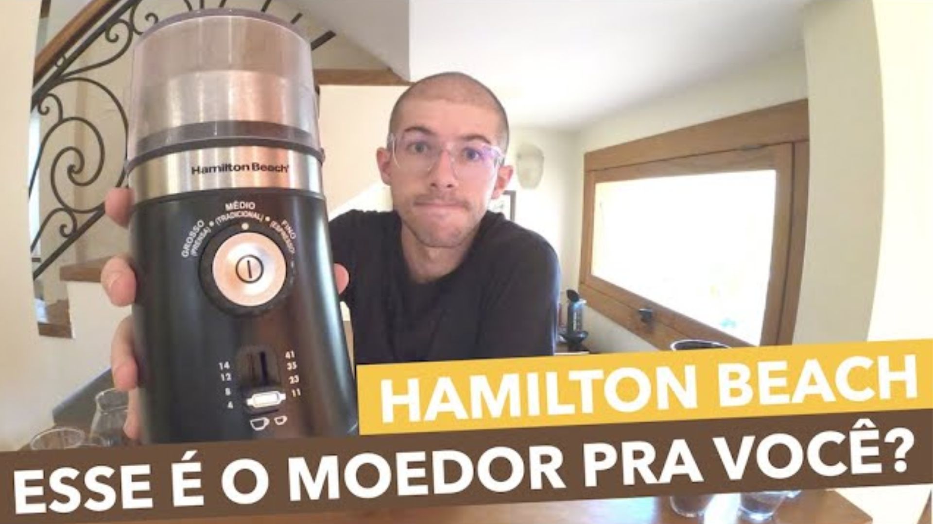 Testei o moedor de café Hamilton Beach