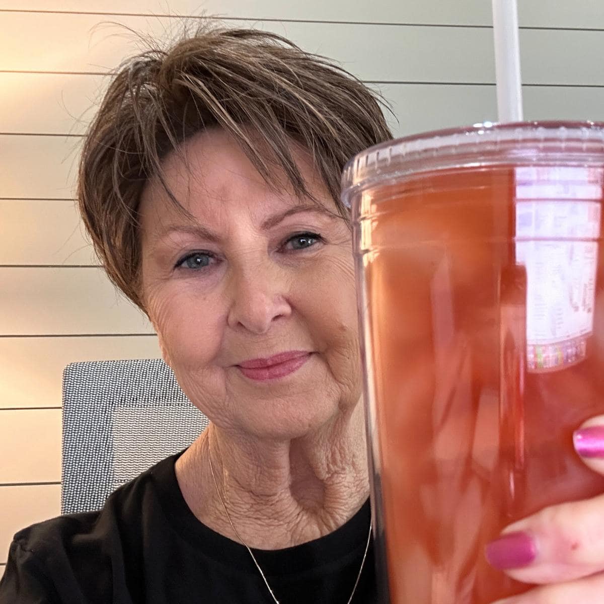 Sweet summer peach loaded tea