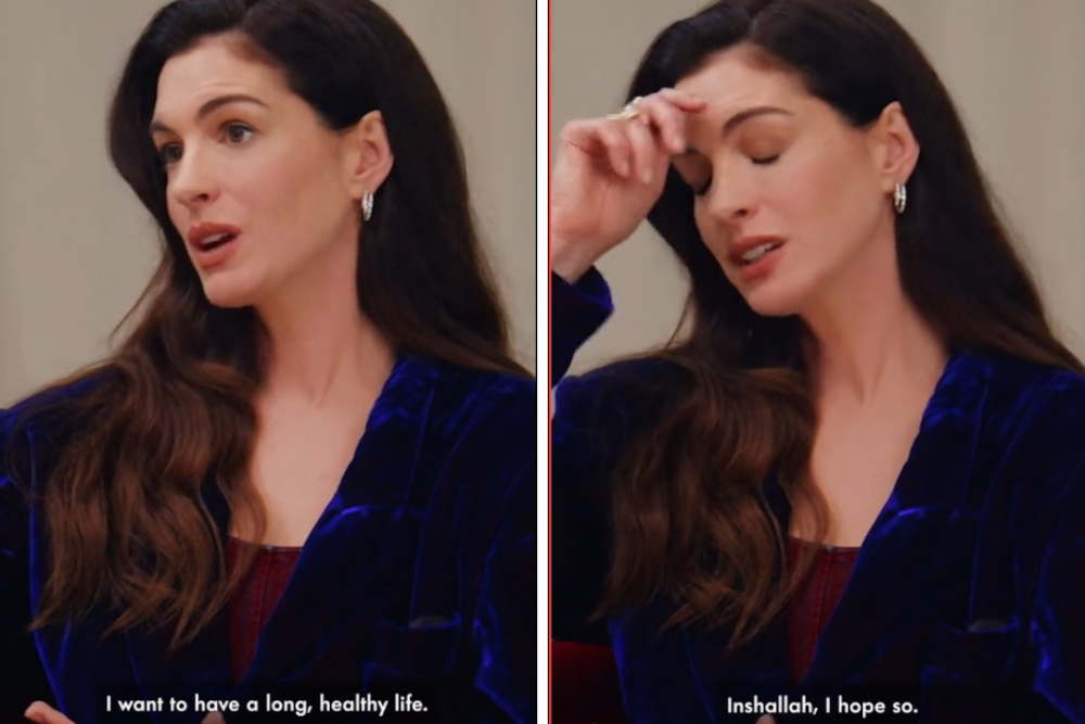 After 'Insya-Allah' remark sparks reactions, Anne Hathaway receives ...