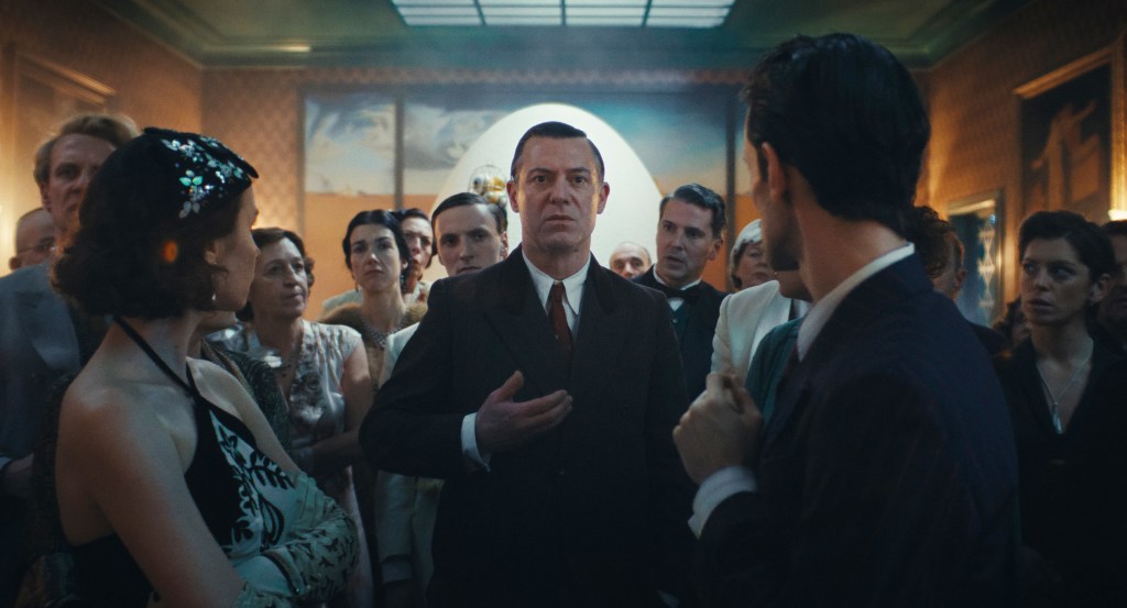 This is not a murder mystery a whodunit featuring Dali and Magritte