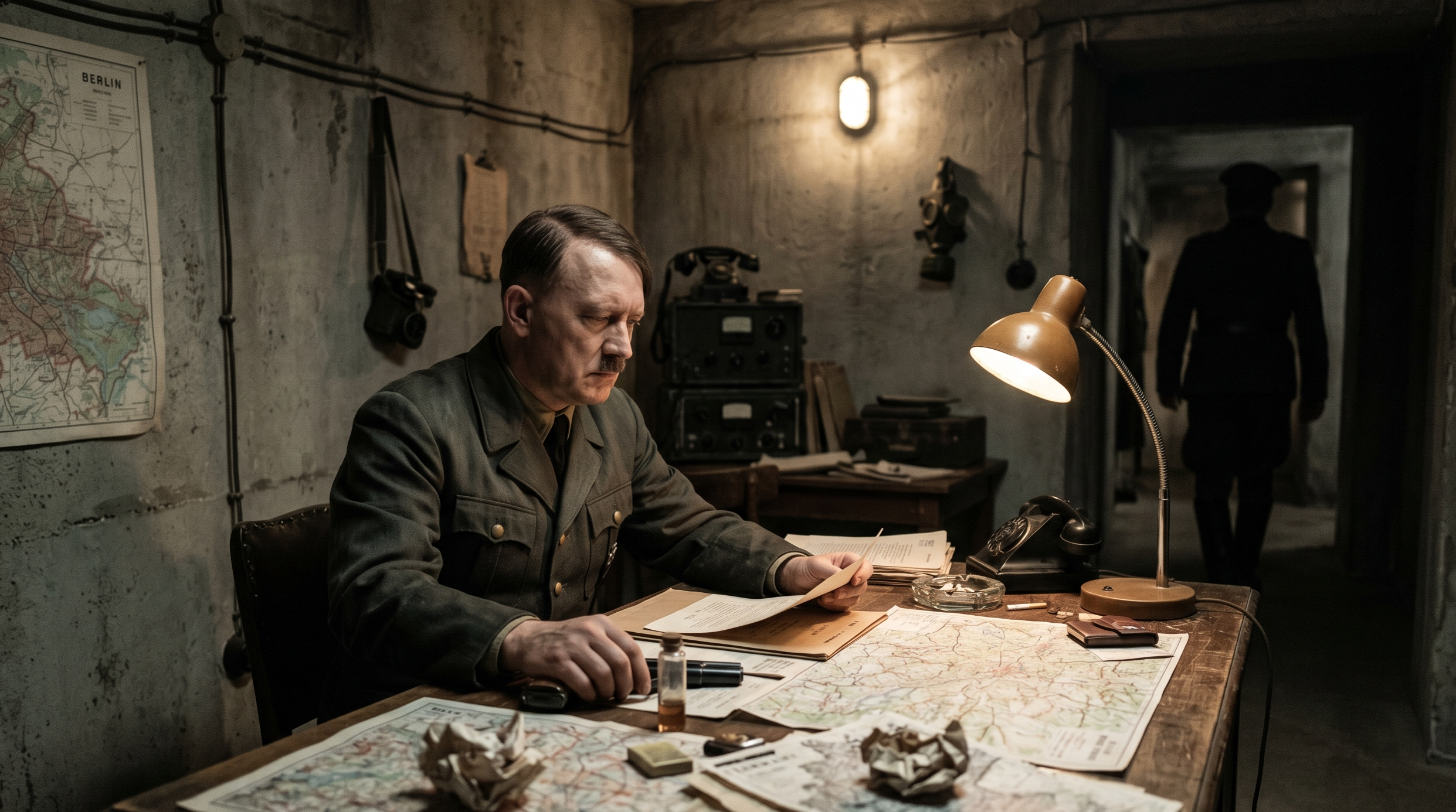 O que realmente aconteceu com Hitler no bunker