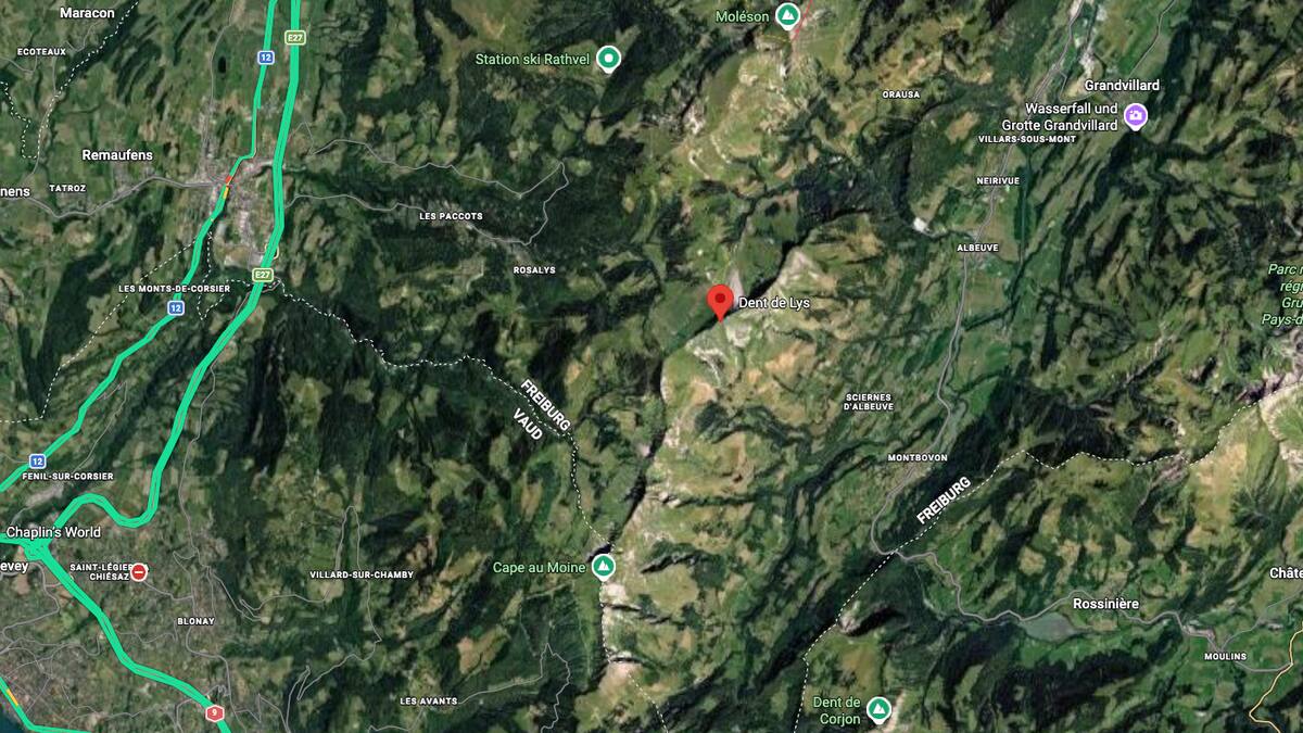Unfall am Dent de Lys: Wanderer (†30) stürzt 200 Meter in den Tod