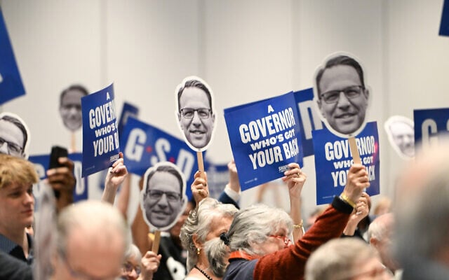 Jewish Democrat Josh Shapiro tests political muscle in Pennsylvania’s ...