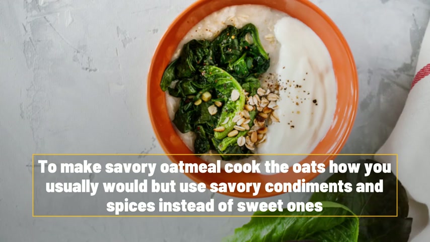 Savory oatmeal: How to make the latest TikTok food trend