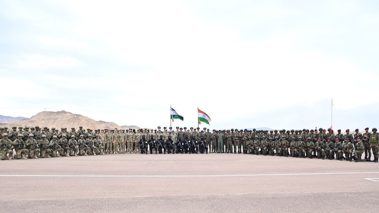 7th India-Uzbekistan joint military exercise 'Dustlik' concludes