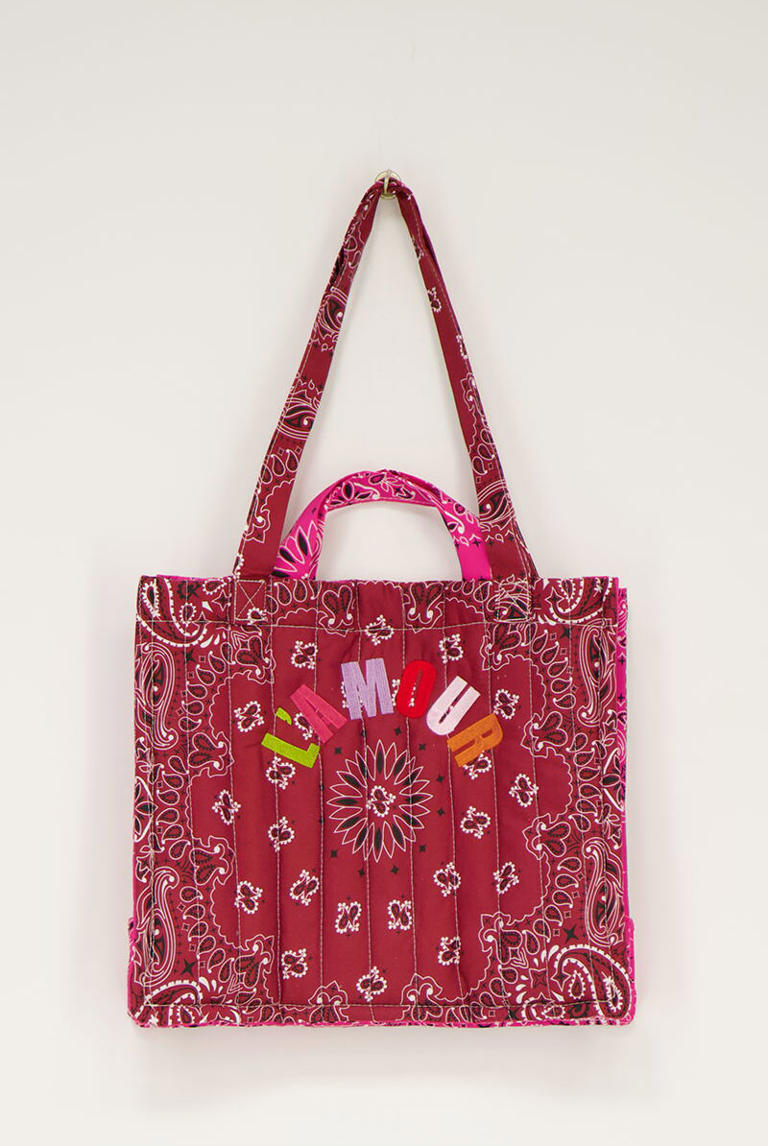 Bye bye le panier en paille! Ce grand sac cabas bohème sera sur toutes ...