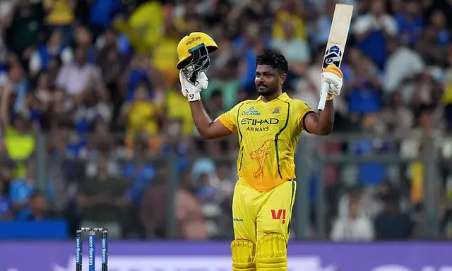 CSK: Shashi Tharoor celebrates Samson's magnificent century with a ...