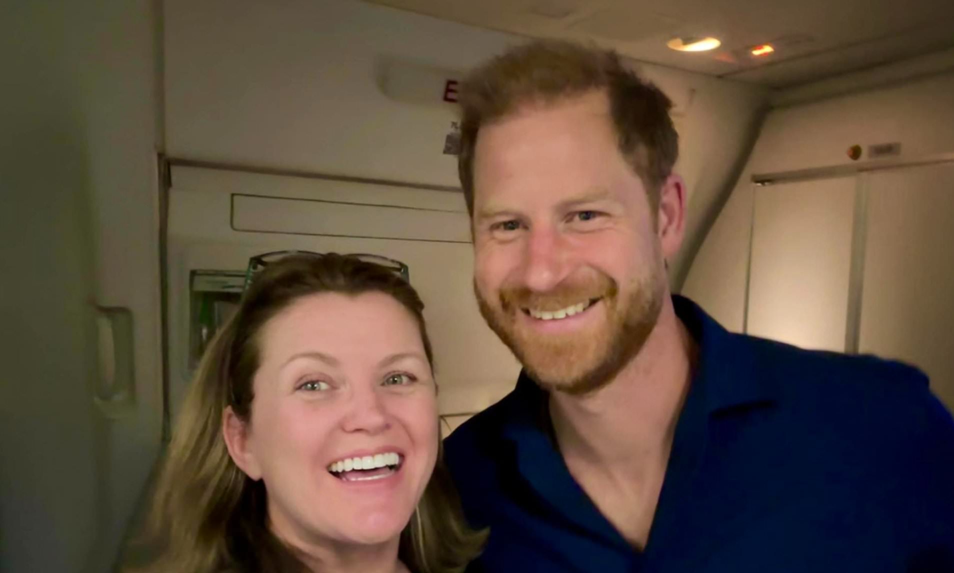 I was crying on a flight from Australia - then Prince Harry said three ...