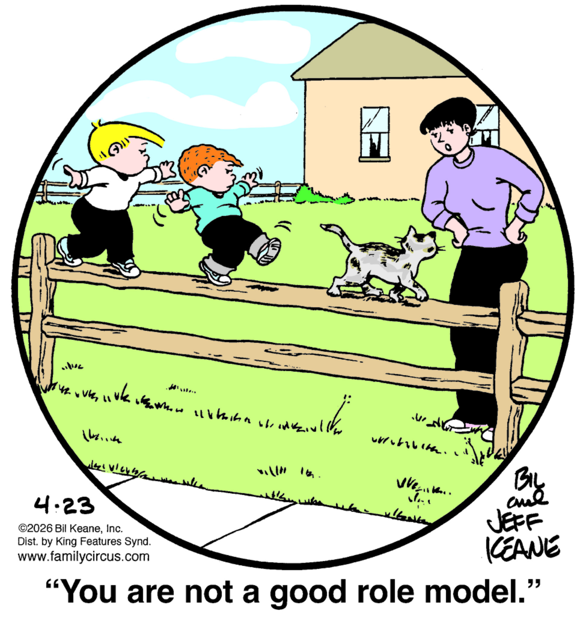 Family Circus by Bil and Jeff Keane