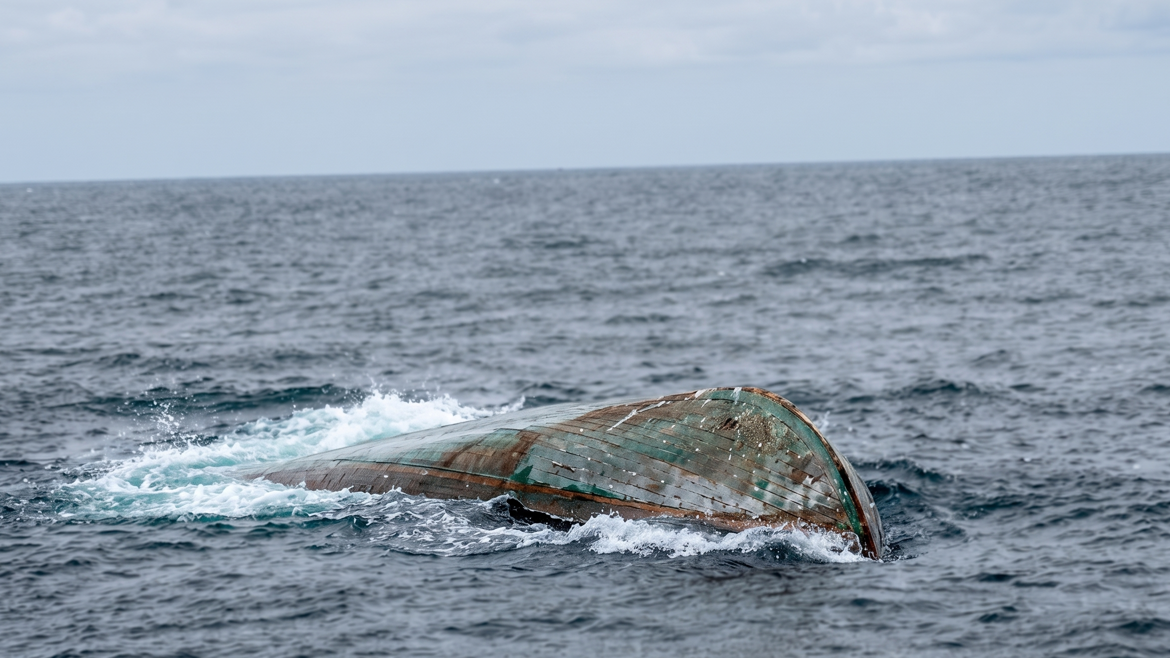 Watch the waves hit 35 feet - then ships start disappearing