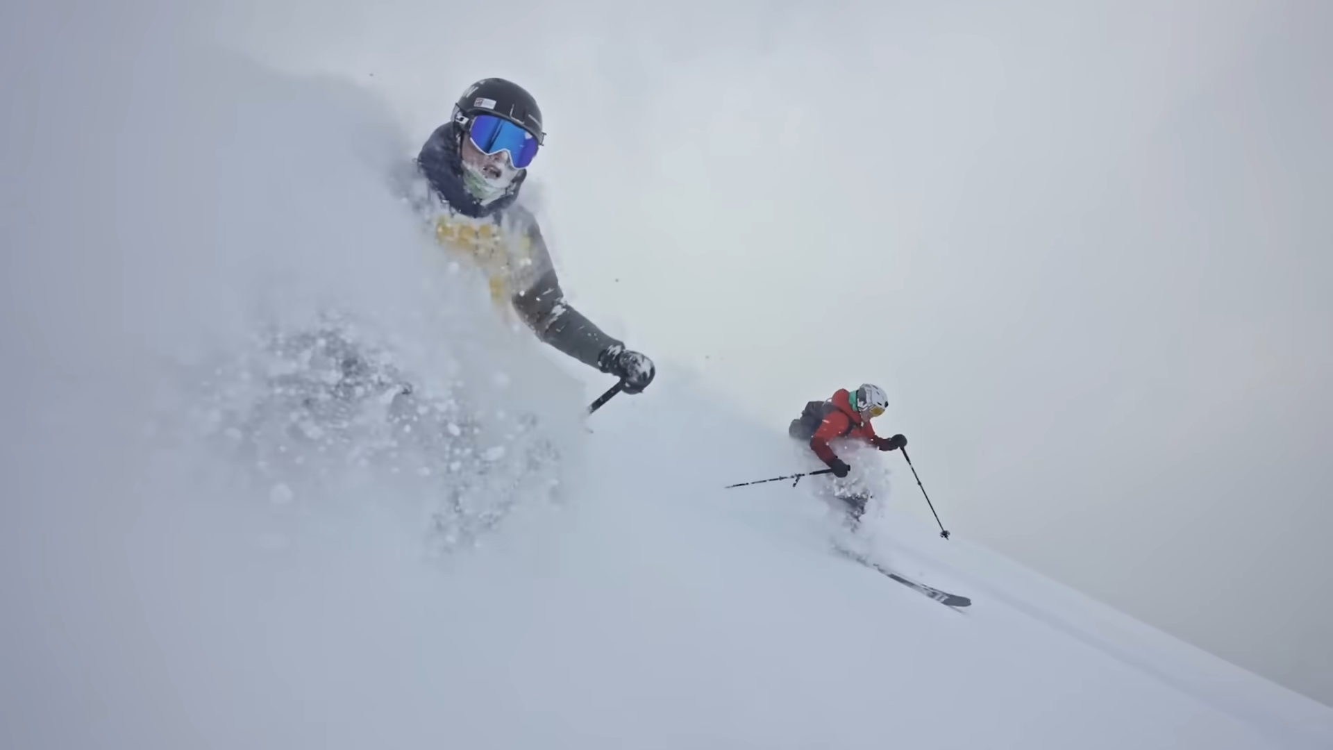 A skier triggered one weak layer - then the whole mountain broke loose