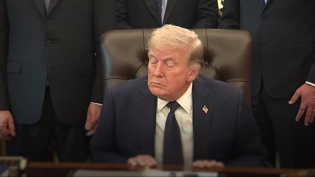 Donald Trump hits back after Harry's impassioned Ukraine speech