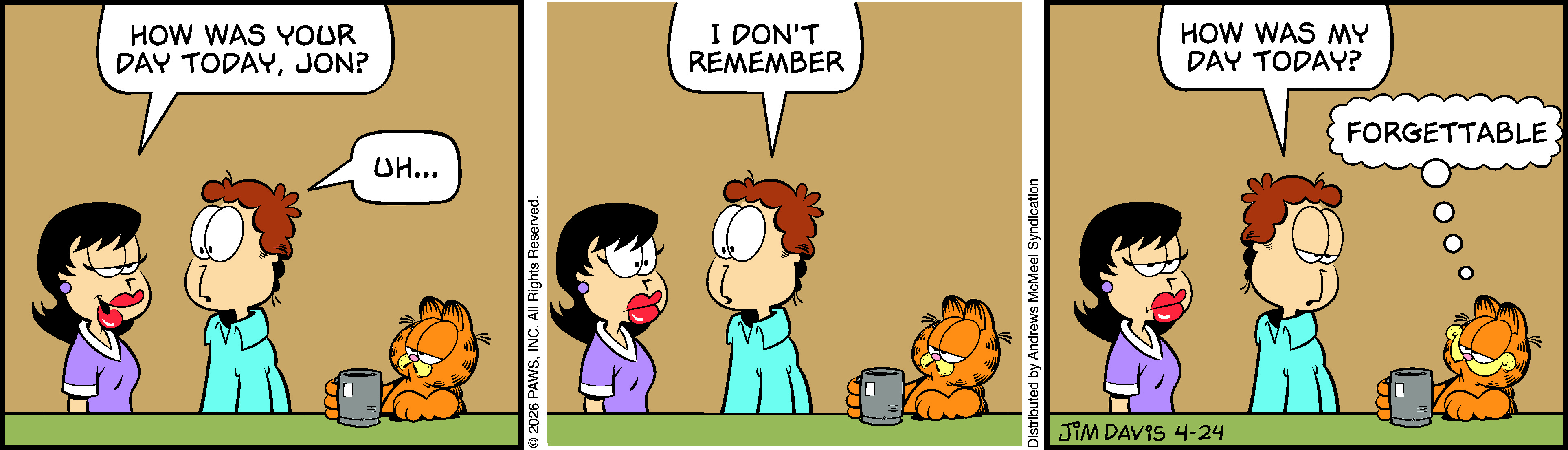 Garfield by Jim Davis