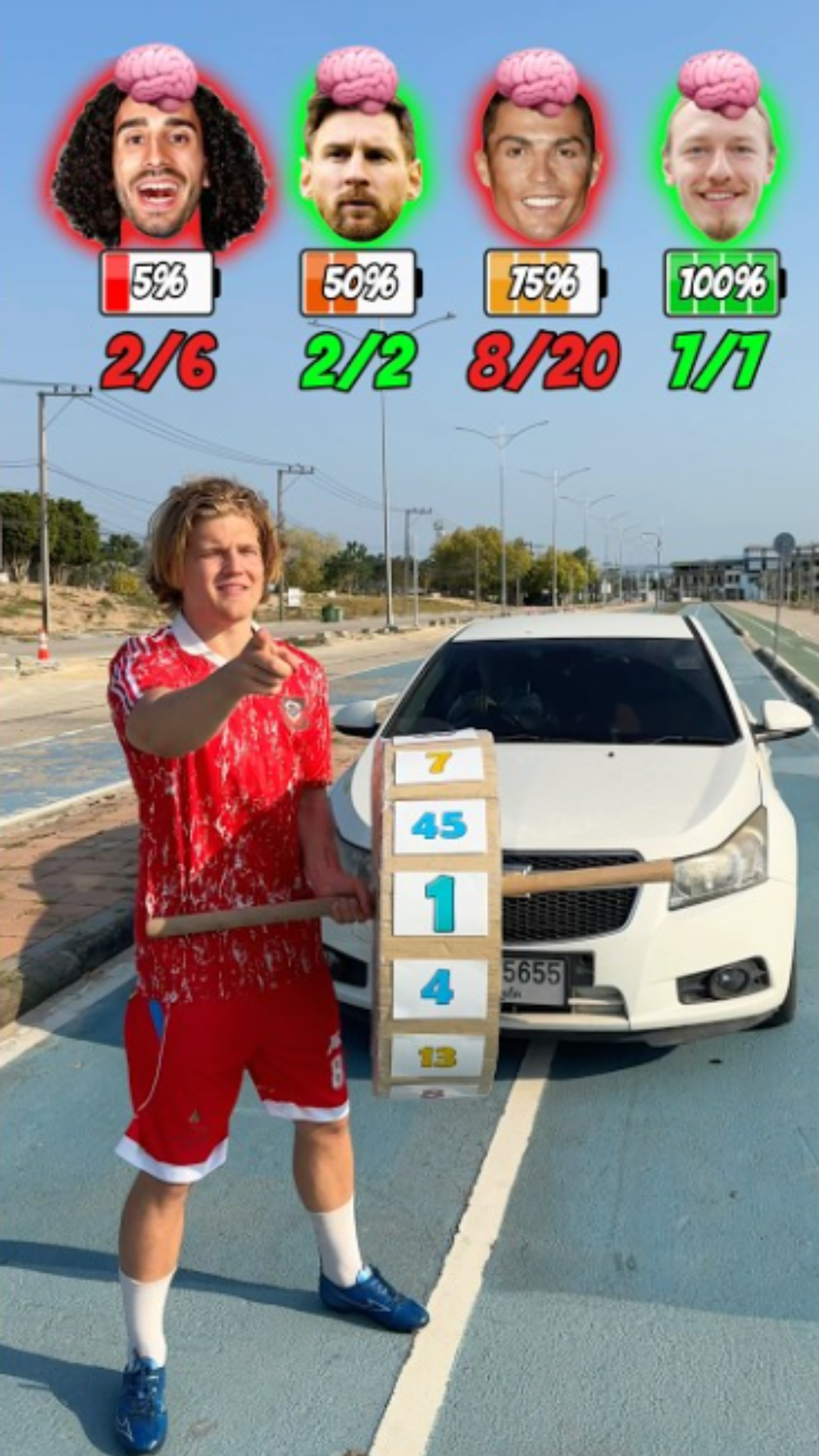 Who is smarter: Random Numbers vs fast talking challenge