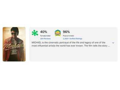 Michael scores big from audience reviews amid poor critics ratings ...