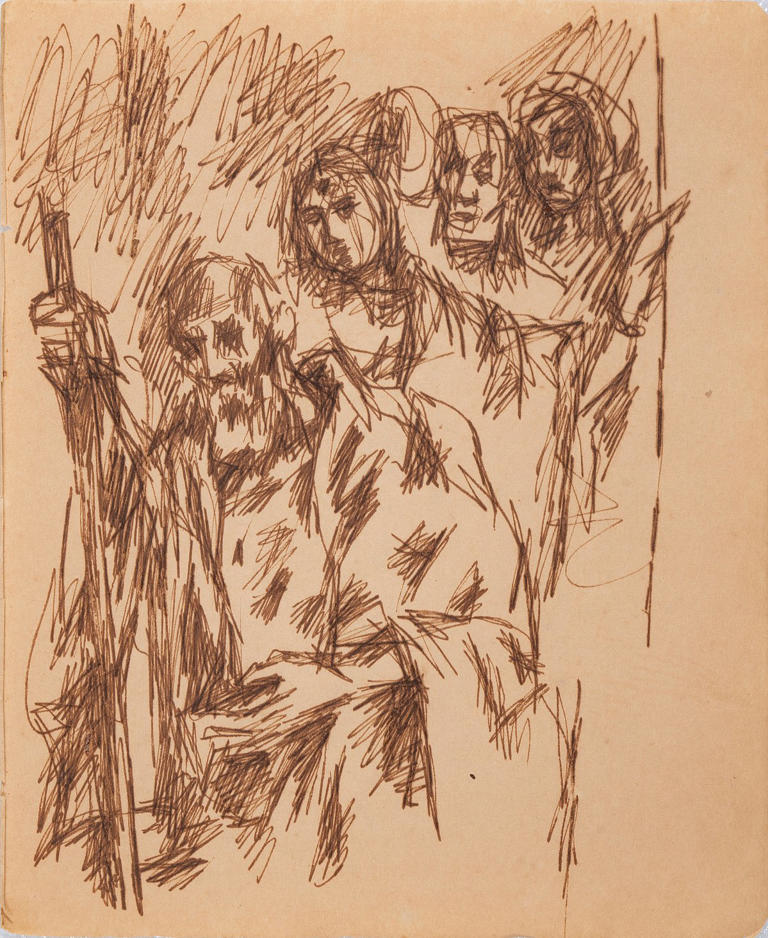 SK Rajavelu’s The Body, As Is at Ashvita’s shows how little line can hold