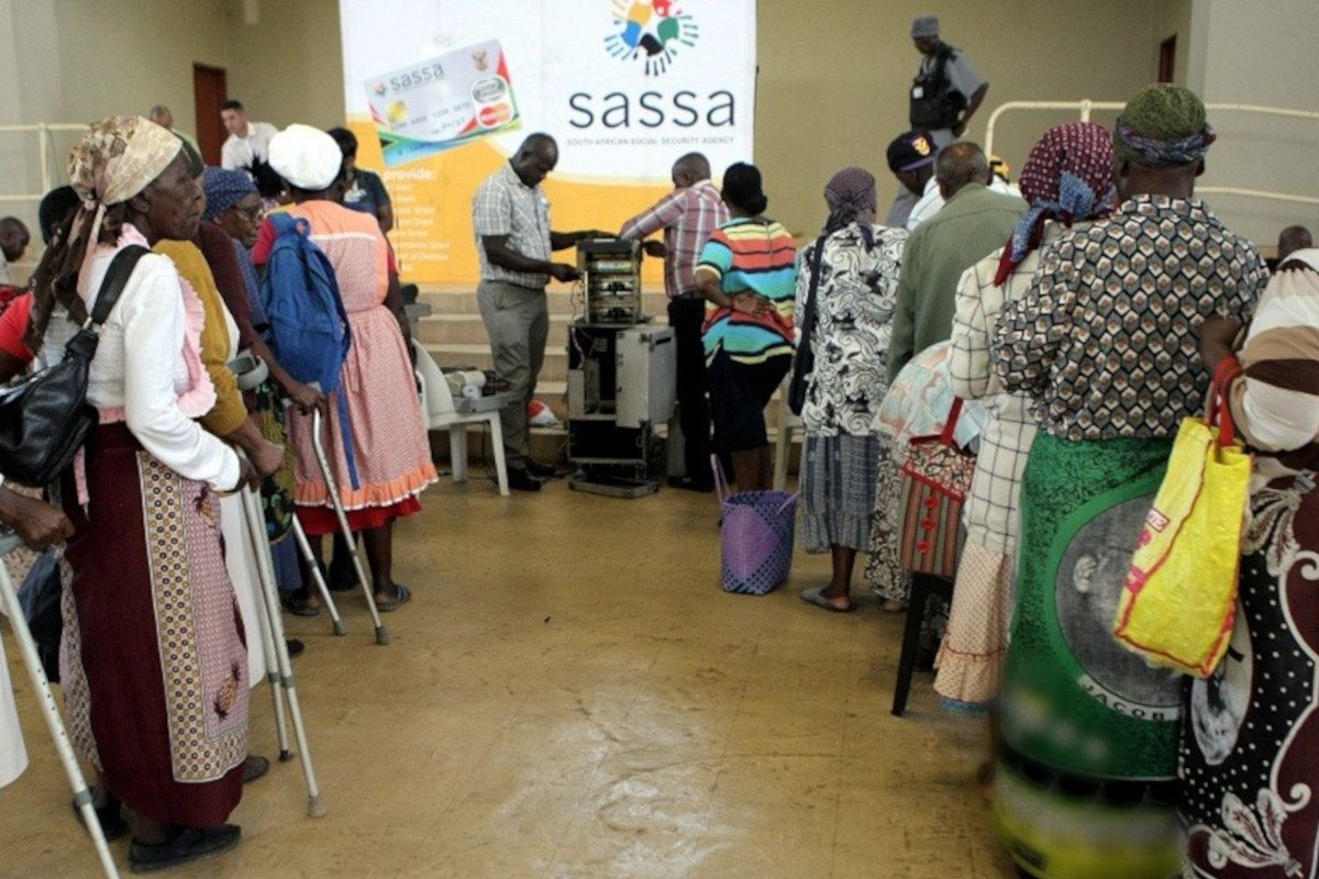 SASSA grant recipient travels 20km to collect support for six dependants