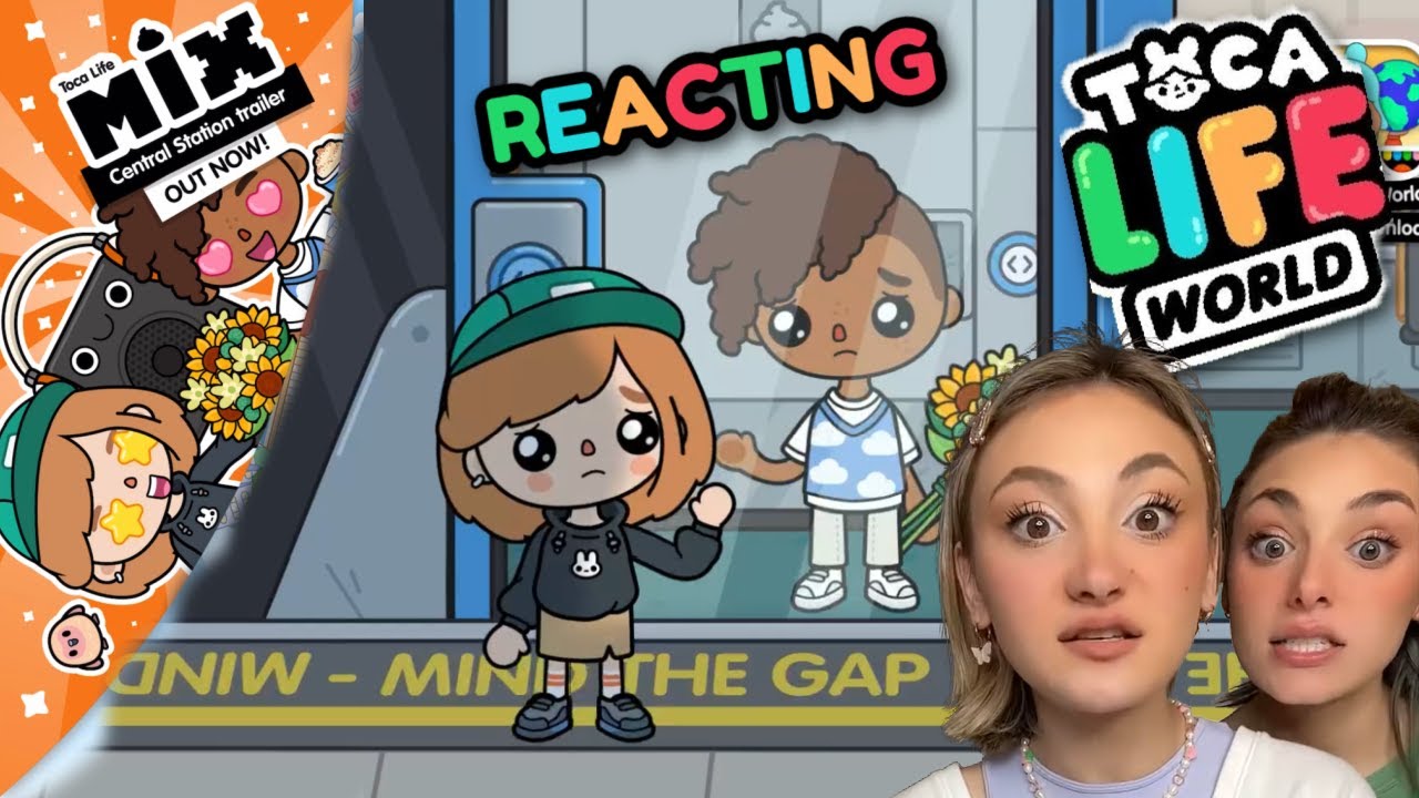 We react to new train station in Toca Life! New Toca Boca trailer ...