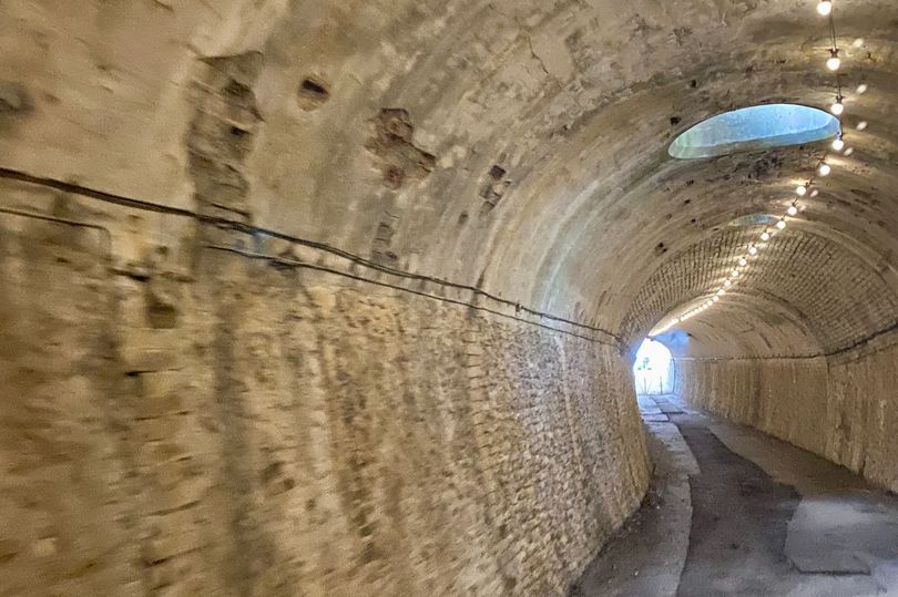I found Surrey's secret tunnel and it was a magical experience to walk ...