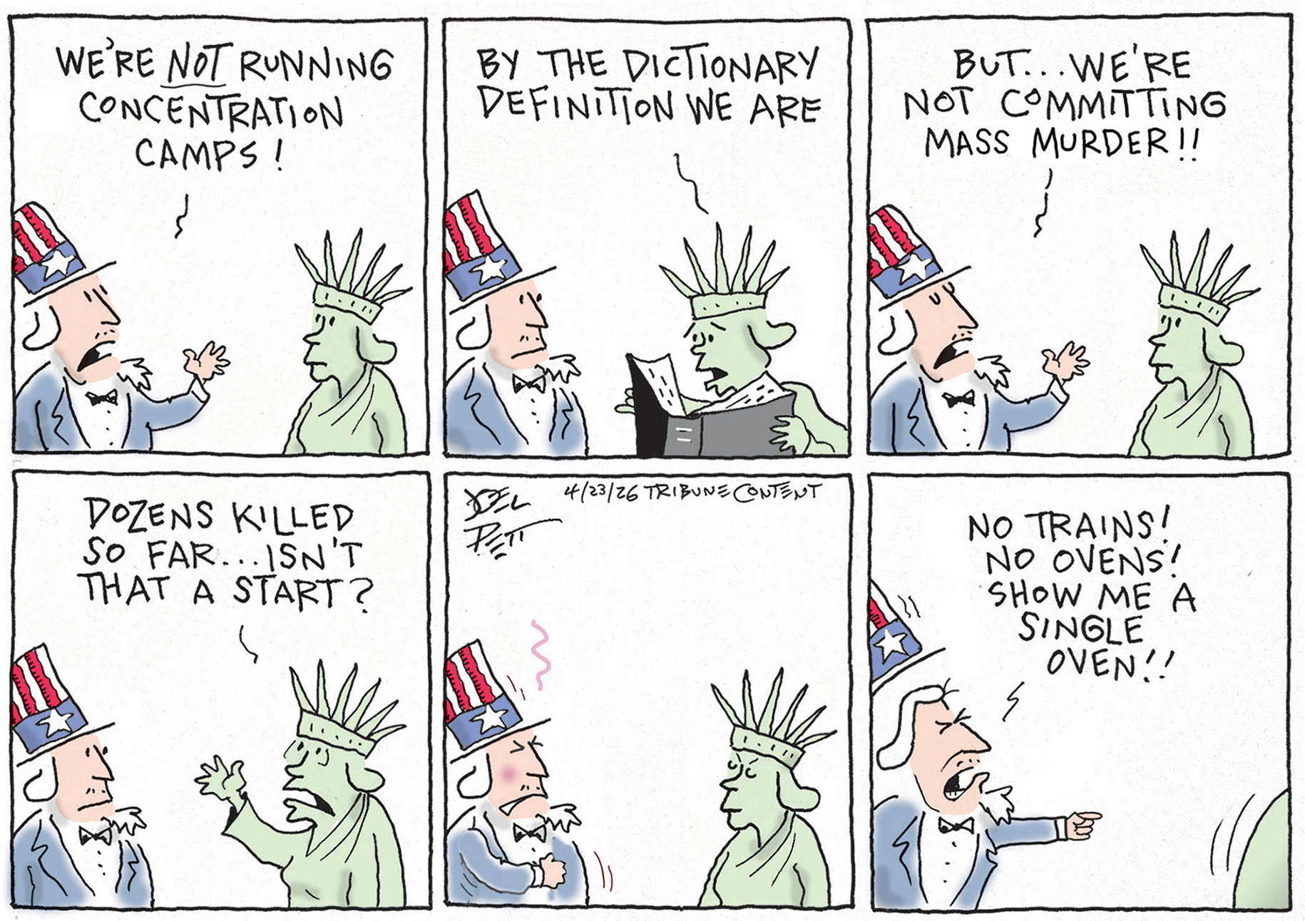 Opinion: The latest political cartoons