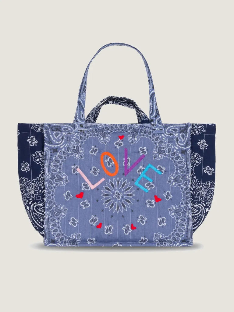 Bye bye le panier en paille! Ce grand sac cabas bohème sera sur toutes ...